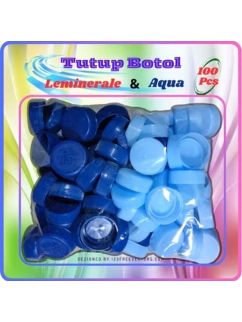 Jual TUTUP BOTOL 100 PCS UNTUK BAHAN PRAKARYA | Shopee Indonesia