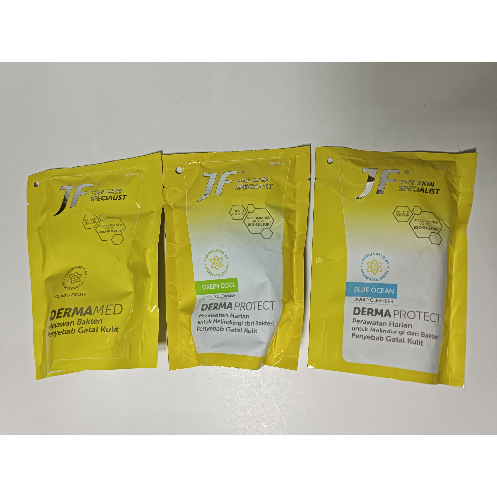 Jual JF SULFUR SERIES - DERMAMED - GREEN COOL - BLUE OCEAN - LIQUID ...
