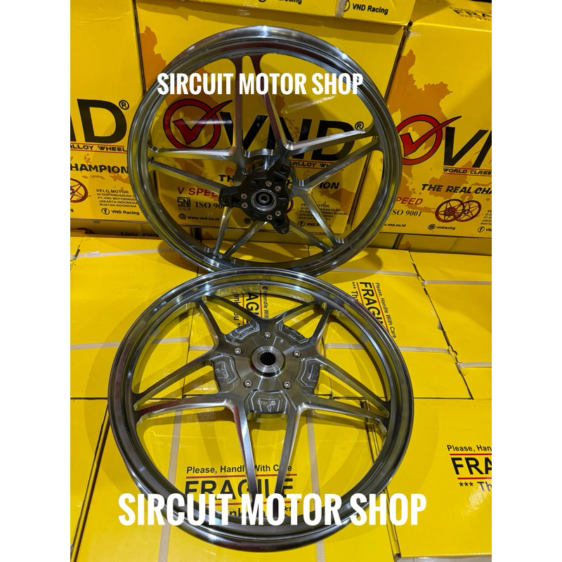 Jual VELG VND V SPEED V2 GEN2 BINTANG RING 17 AEROX NEW AEROX OLD ...
