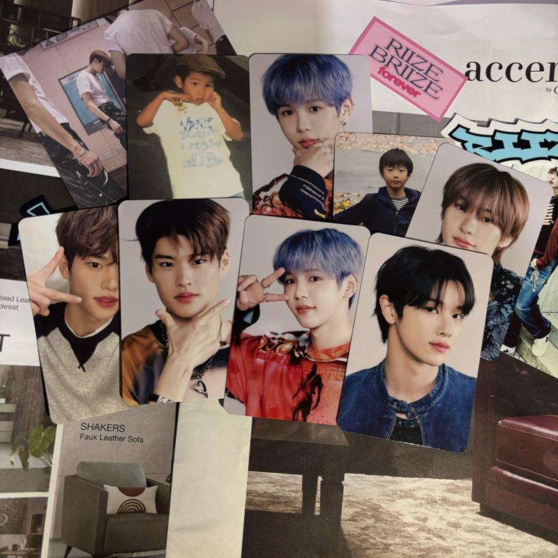 Jual [ READY STOCK] RIIZE TRADING CARD BABY OFFICIAL RIIZING TRADING ...