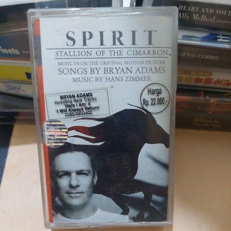 Jual Kaset Bryan Adams Spirit stallion of the cimarron | Shopee Indonesia