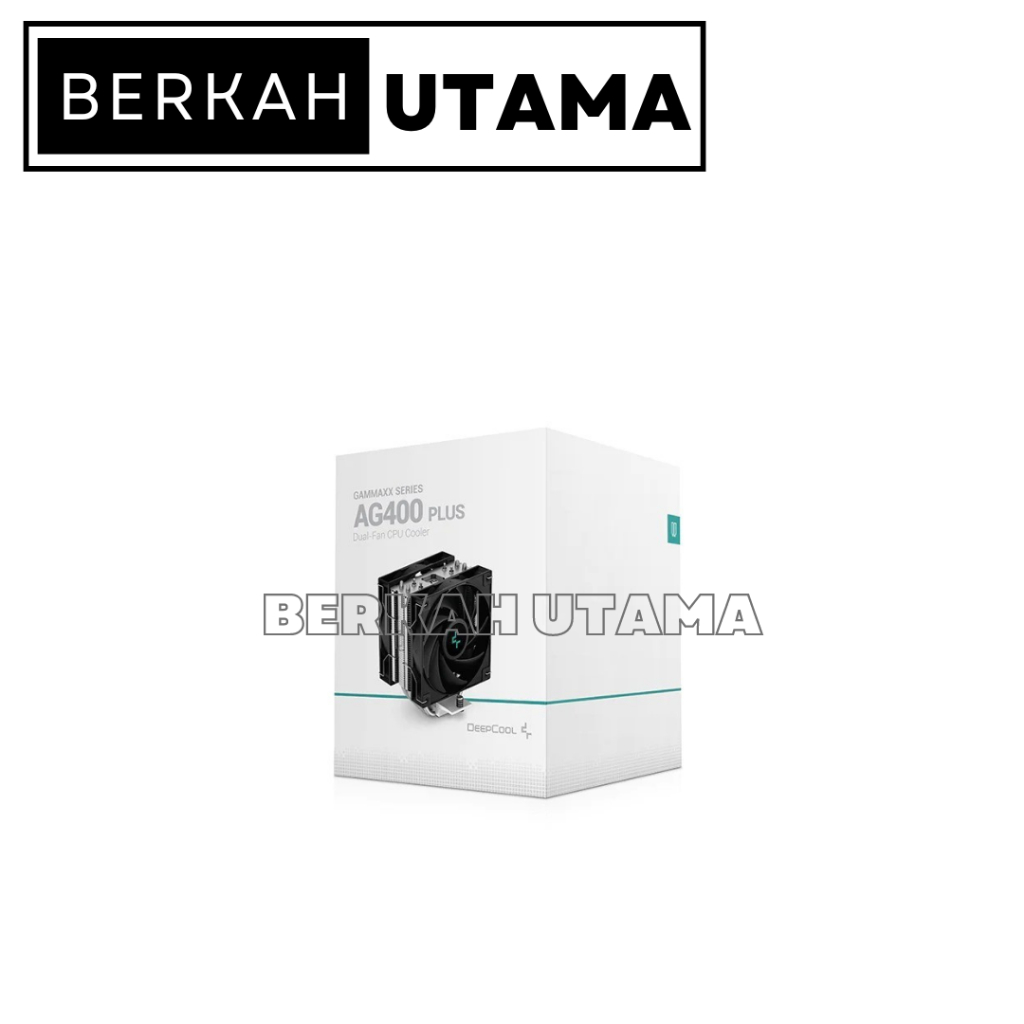 Jual DEEPCOOL AG400 PLUS - CPU COOLER DUAL FAN | DEEPCOOL AG 400 ...