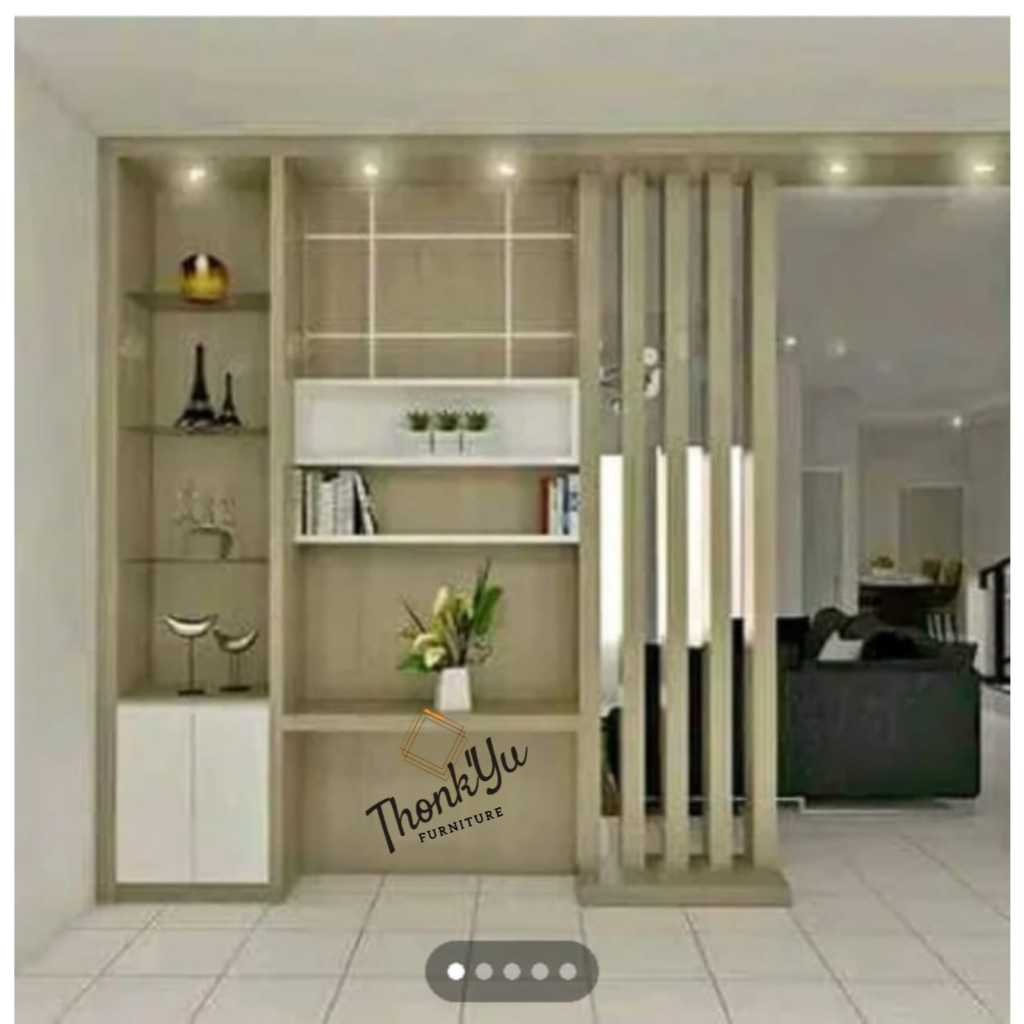 Jual Backdrop Tv LED + Lampu LED + Rak + wall mount Minimalis | Shopee ...