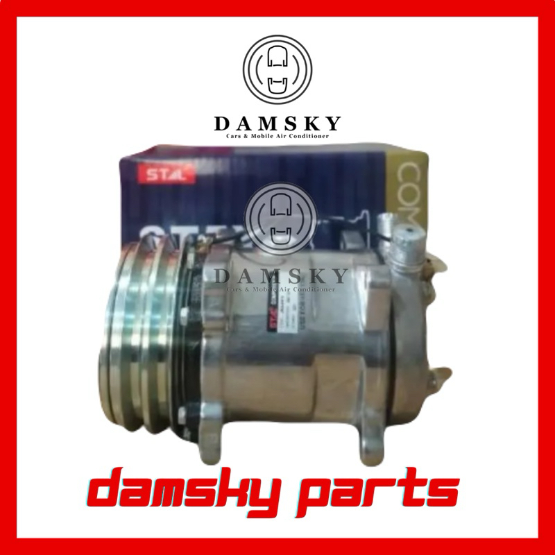 Jual Kompresor Compressor AC Mobil Universal Hino Canter Panther Kijang ...