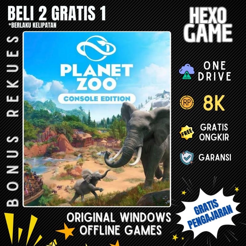Jual Planet Zoo - PC Game Sim - LINK DOWNLOAD - GAME LAPTOP - GAME ...