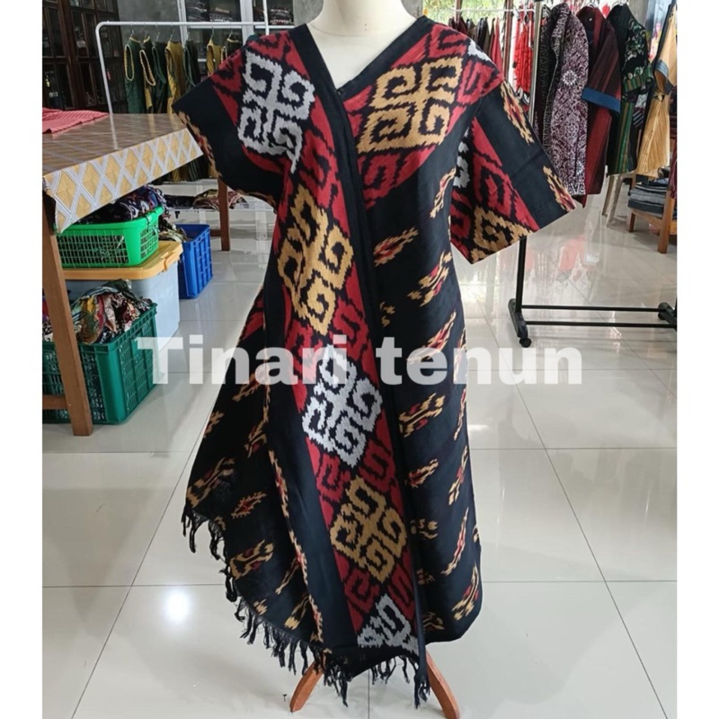 Jual READY STOCK - dress tenun slempang - baju tenun wanita - baju ...