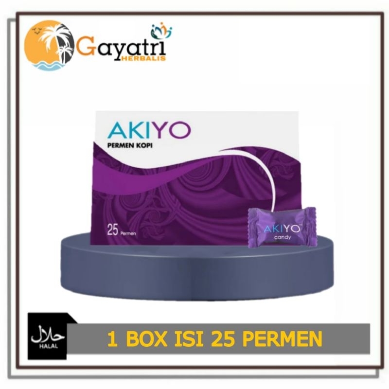 Jual AKIYO CANDY - ORIGINAL ASLI - 1BOX ISI 25PCS - PERMEN AKIYO | Shopee Indonesia