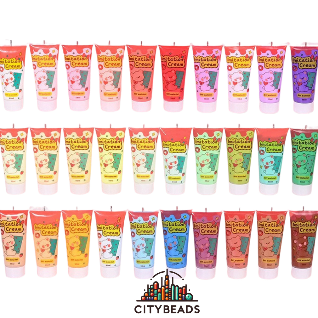 Jual Bahan DIY Deco Cream 50 ml/Clay Cream/Fake Whipped Cream ...