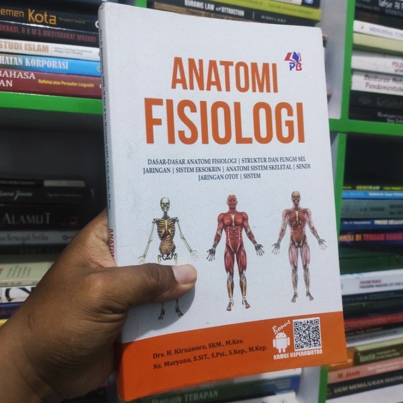 Jual (ori) buku anatomi fisiologi : dasar-dasar anatomi fisiologi, struktur dan fungsi sel ...