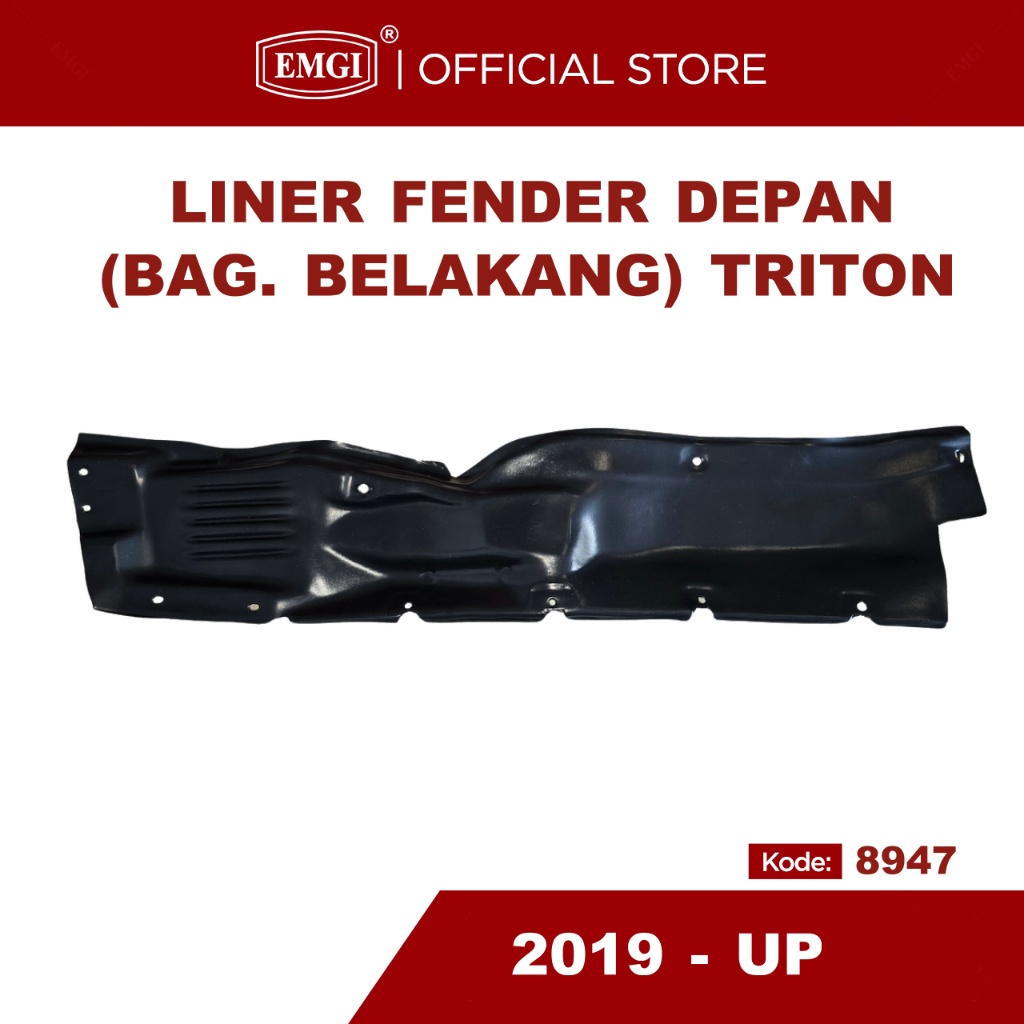 Jual EMGI - Liner Fender Depan (Belakang) Triton 2019 - Up | Shopee ...