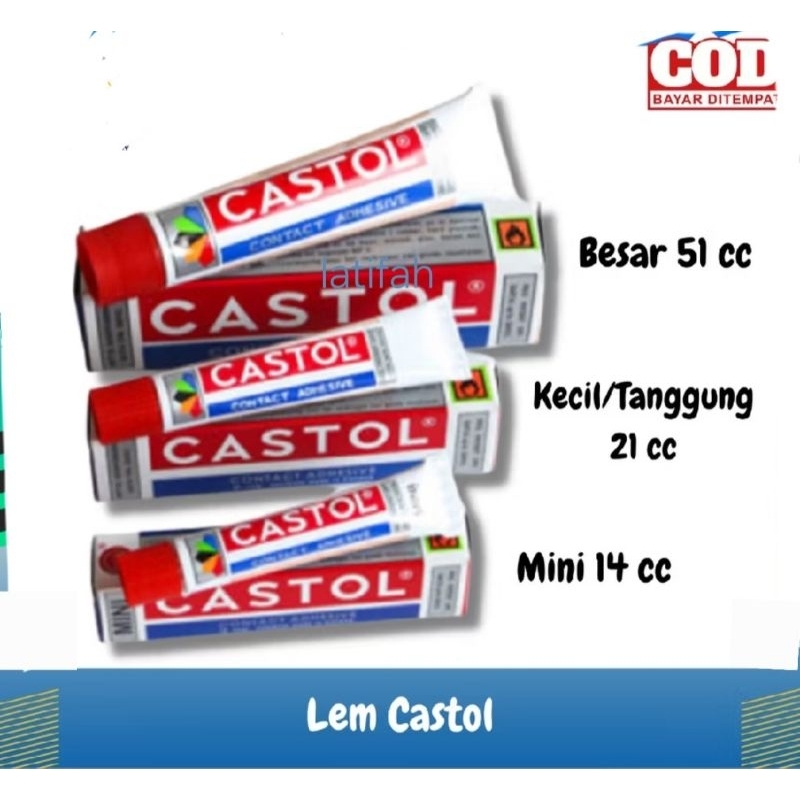 Jual LEM CASTOL BESAR 51 CC | Shopee Indonesia