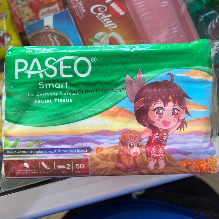 Jual Paseo Smart Tissue Travel Pack 50 sheets | Shopee Indonesia