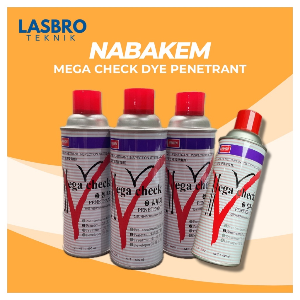 Jual NABAKEM MEGA CHECK DYE PENETRANT / NABAKEM MEGA CHECK No.2 ...