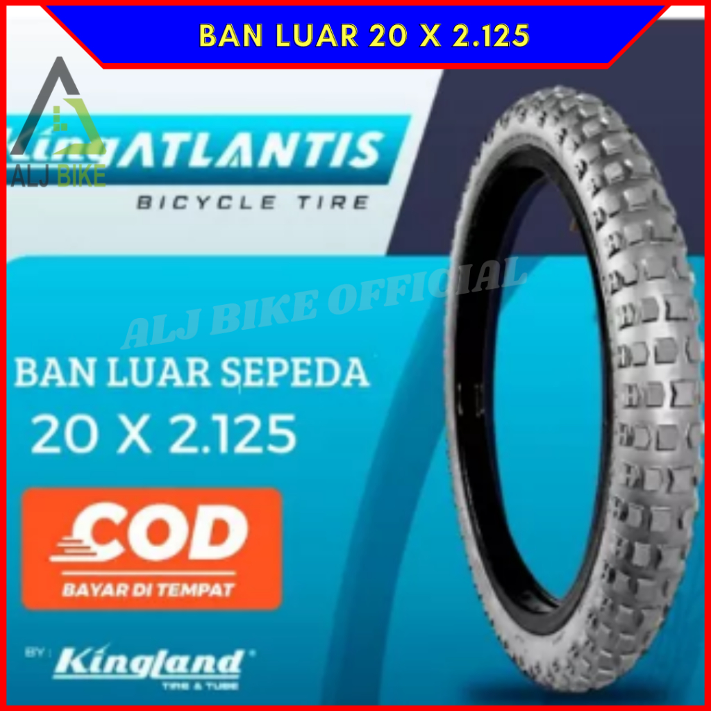 Jual Ban Luar Sepeda Anak Mtb BMX Ukuran 20 x 2.125 Inch Atlantis By Kingland | Shopee Indonesia