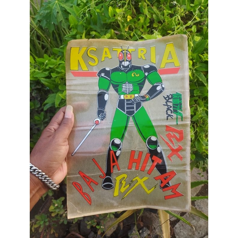 Jual STICKER JADUL KSATRIA BAJA HITAM ORIGINAL LAWAS ( KOLEKSI BARANG ...
