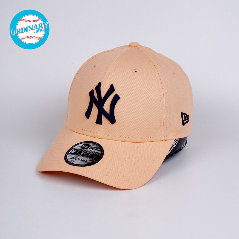 Jual Topi New Era Original New York Yankees League Essential Peach ...