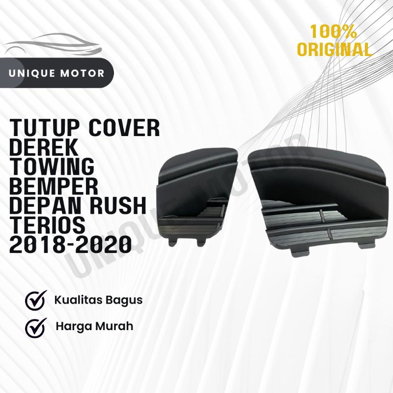 Jual Tutup Cover Derek Towing Bemper Depan Rush Terios 2018-2020 ...