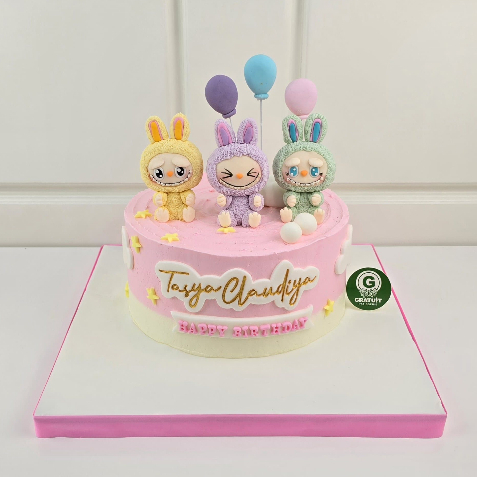 Jual CAKE TEMA LABUBU/ KUE ULANG TAHUN | Shopee Indonesia