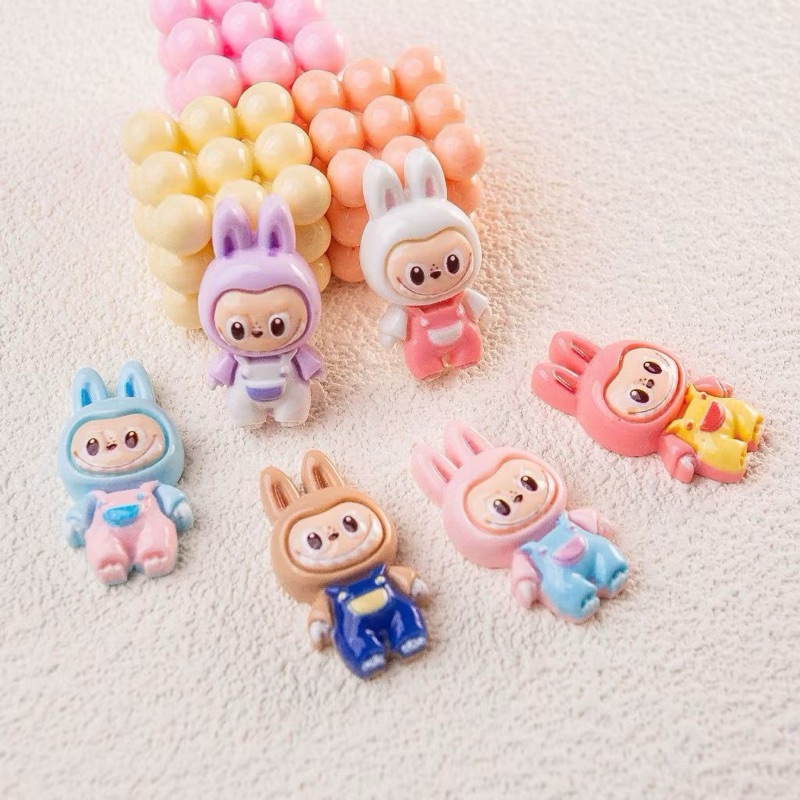 Jual Clay Karakter LABUBU Bahan Kerajinan Kalung Keychains - Alesha ...