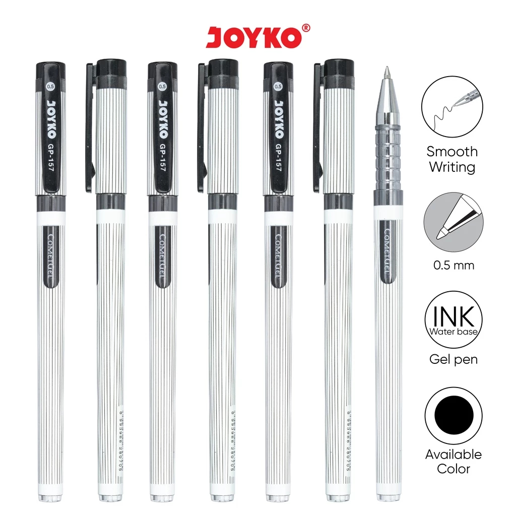 Jual Bolpoin Pulpen Gel Pen Joyko GP-157 Comet Gel 0.5mm | Shopee Indonesia