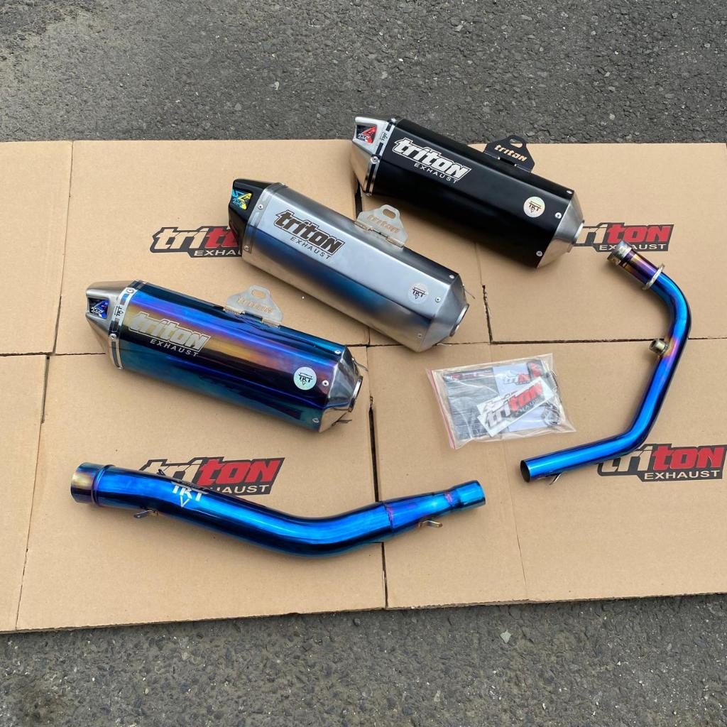Jual knalpot cbr 150r r15 v3 r15v2 cb150r new gsx r 150 Triton type XR ...