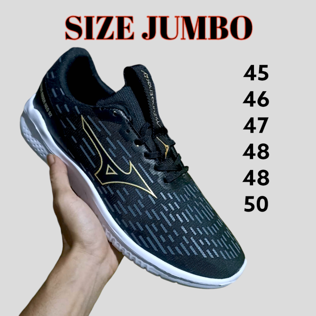 Jual SEPATU BIG SIZE 44 45 46 47 48 49 50 MIZUNO RUNNING , SEPATU ...