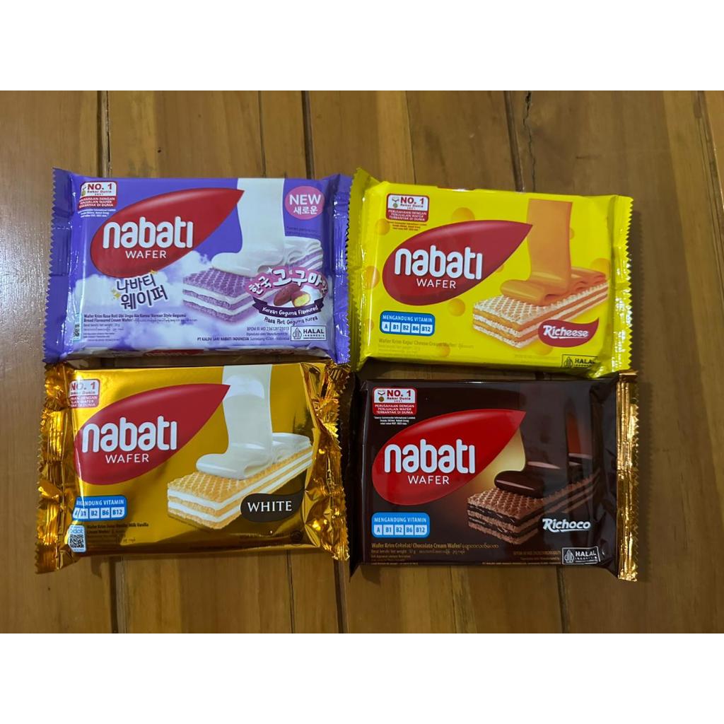 Jual Nabati Wafer Richeese Richoco Wafer Regular - Netto 37 gr | Shopee Indonesia