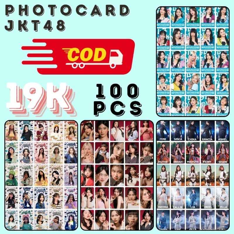 Jual PHOTOCARD JKT48 ISI 100 PCS - WALLPAPER / RAMUNEE / COKELAT / ALTER UNIVERSE | Shopee Indonesia