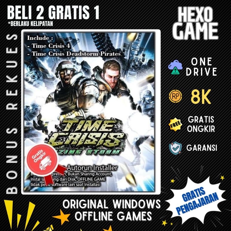 Jual Time Crisis Razing Storm - PC Game Shoot - LINK DOWNLOAD - GAME ...