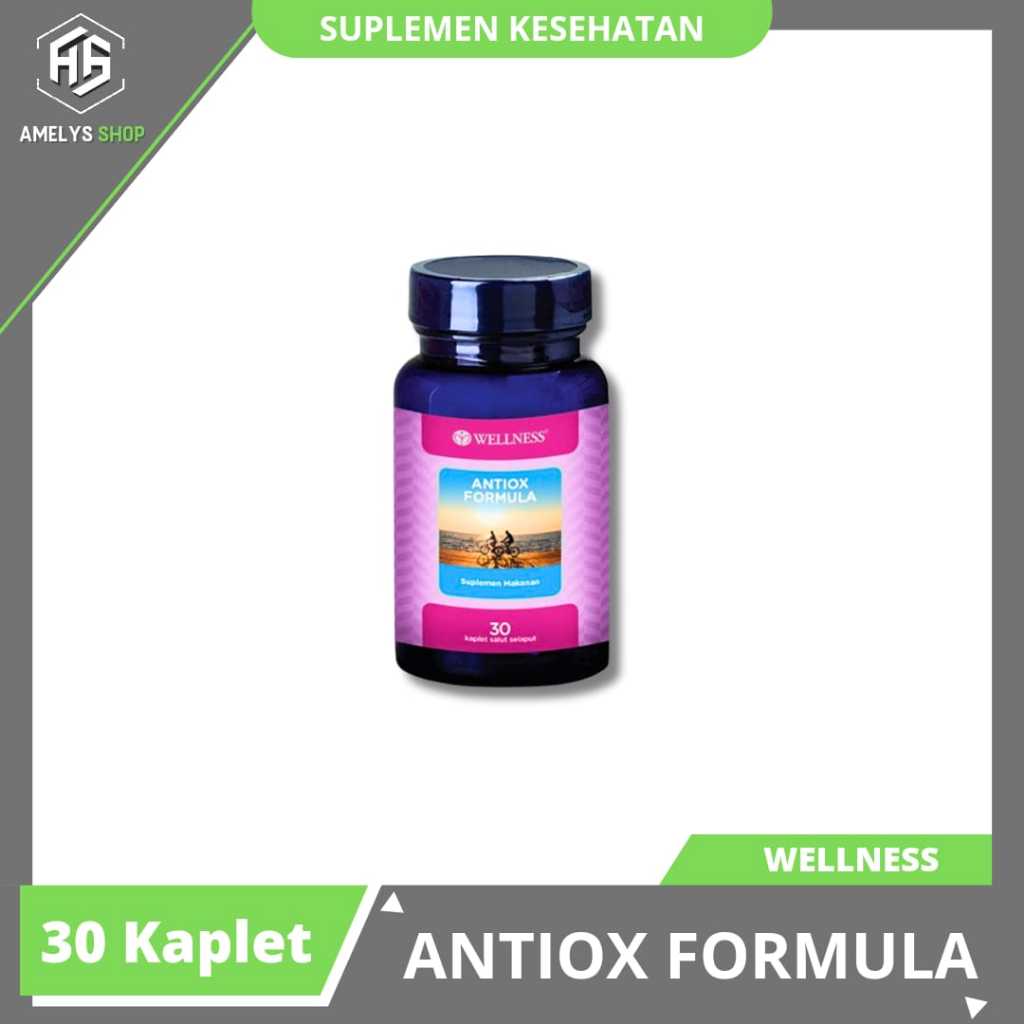 Jual Wellness - Antiox Formula is 30 Tablet (Membantu Memelihara ...