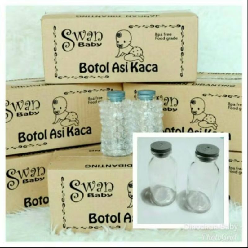 Jual Botol Asi Kaca Merk Swan (New) | Shopee Indonesia