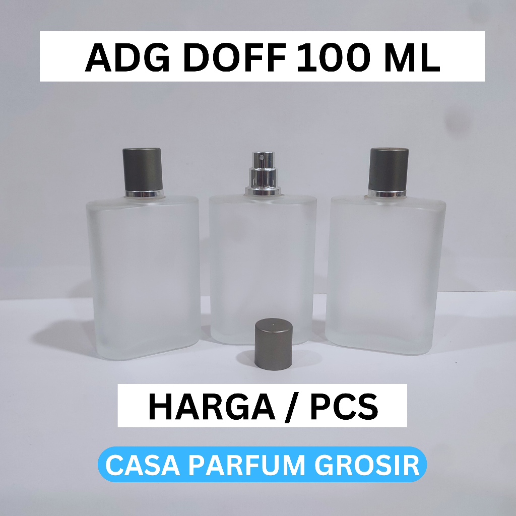 Jual (1 PCS) ADG 100 ML PER PCS.BOTOL PARFUM KOSONG MODEL ADG 100 ML ...