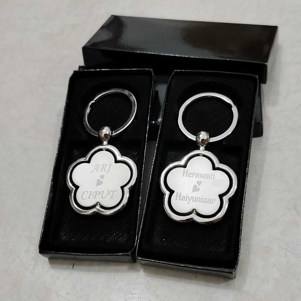 Jual Gantungan Kunci HS-GKP Bunga Putar | Keychain Rumah, Mobil, Motor ...