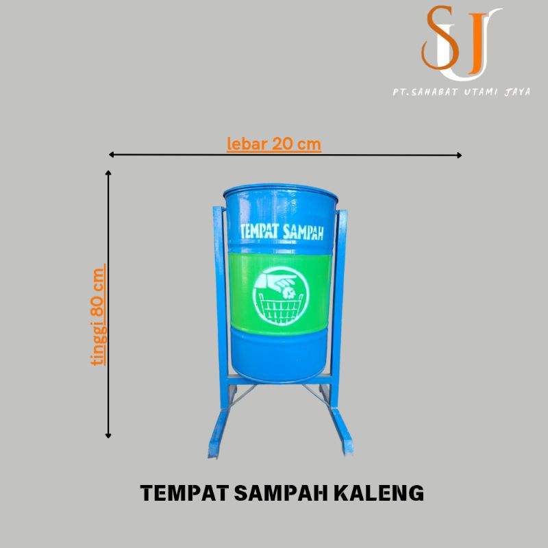 Jual TEMPAT SAMPAH KALENG UKURAN 60 LITER | Shopee Indonesia