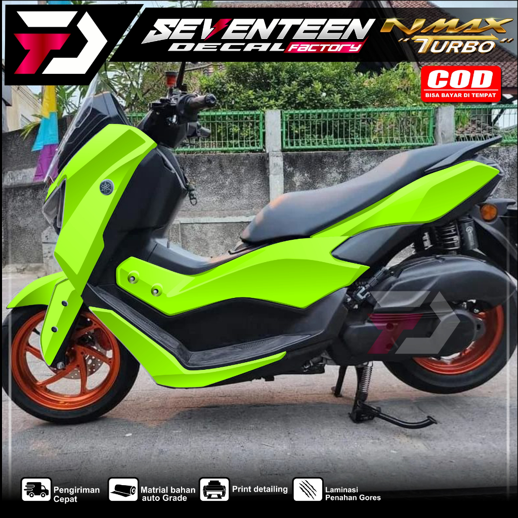 Jual Stiker Decal YAMAHA NMAX TURBO NEW 2024 - Sticker Full Body NMAX ...