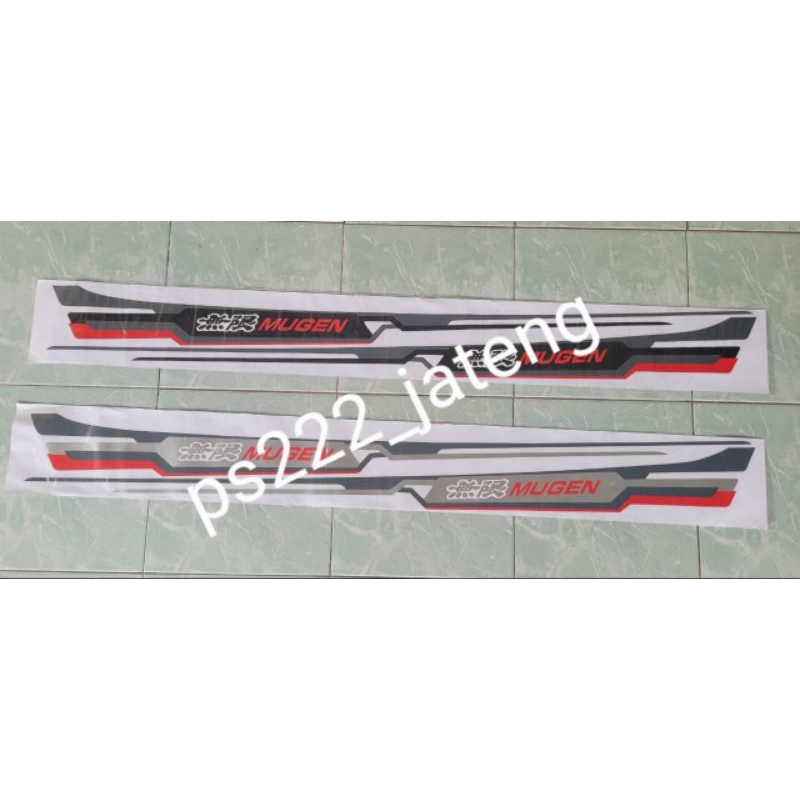 Jual stiker list body Honda jazz/sticker Honda Brio Mobilio/stiker ...