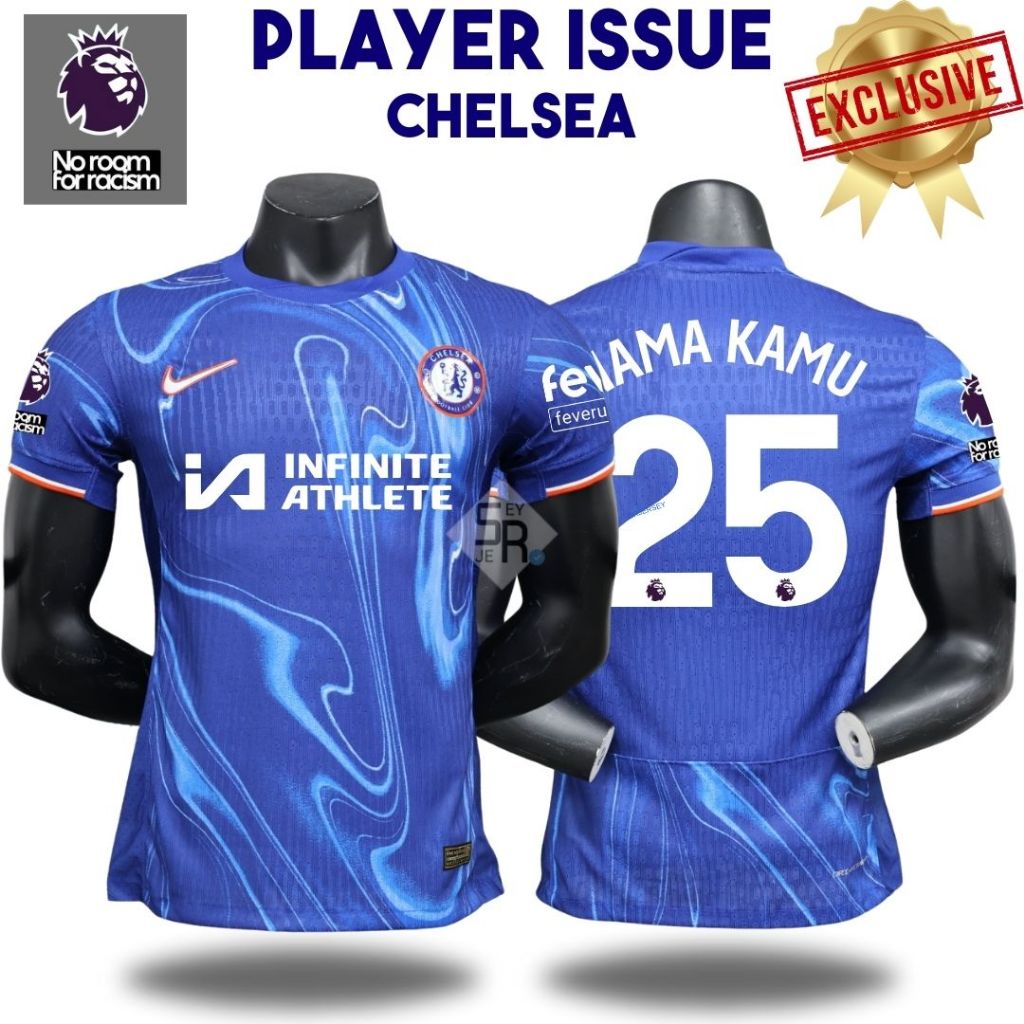 Jual Jersey Chelsea Player Issue 2024 2025 Home Baju Sepak Bola Celsi ...