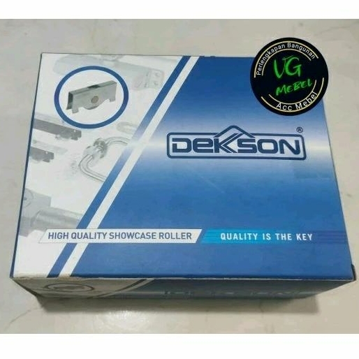 Jual Roda Showcase besar Merk DEKSON / Roda Etalase Lemari Kaca (Harga ...