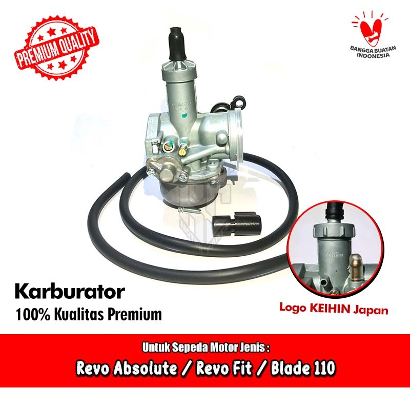 Jual Karburator Carburetor Honda Revo Absolute Fit Karbu Blade 110 KWW ...
