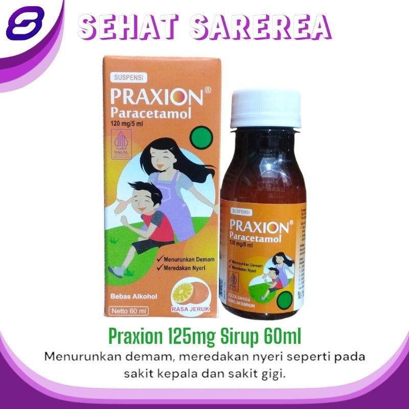Jual Praxion 125mg Sirup 60ml | Shopee Indonesia