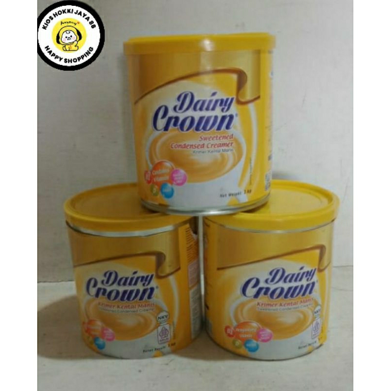 Jual Susu kental manis DAIRY CROWN 1KG | Shopee Indonesia