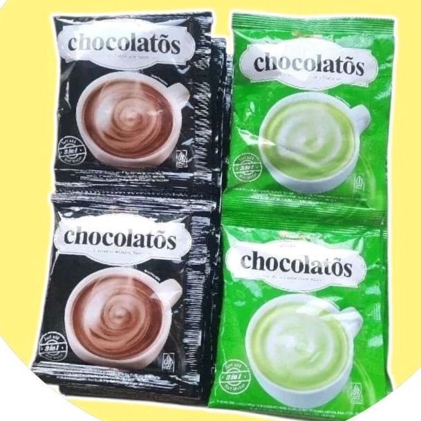 Jual (5 SASET) CHOCOLATOS DRINK MATCHA - CHOCOLATE - CREAMY - MINUMAN ...