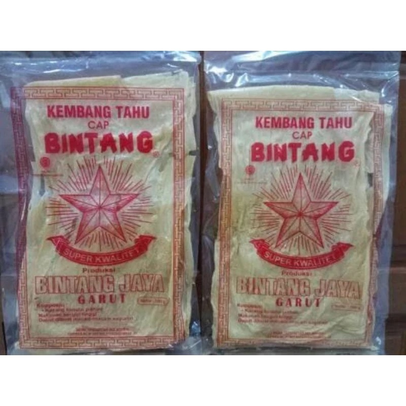 Jual [Mr J] Kembang Tahu Kering Cap Bintang Fucuk 100 gram | Produksi ...