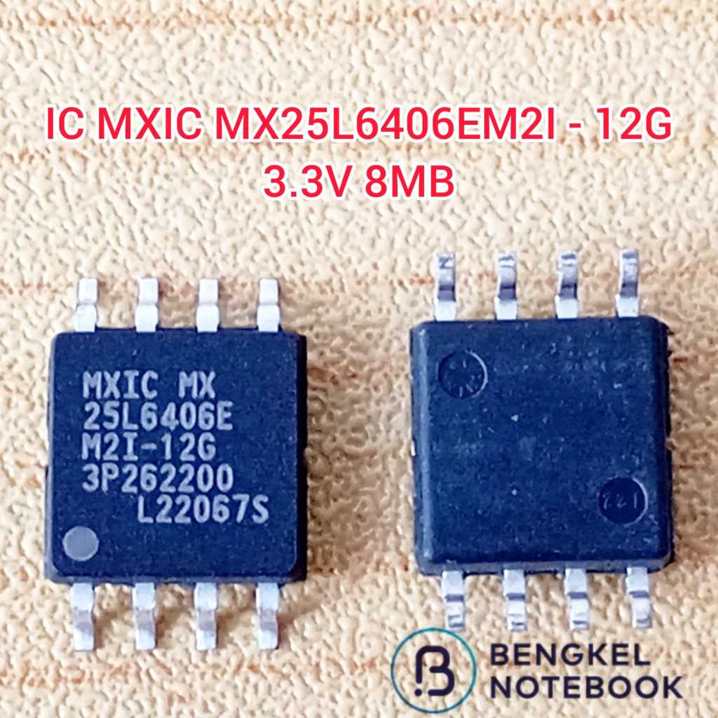 Jual IC BIOS MXIC MX25L6406EM2I-12G MX25L6406EM2I 12G MX25L6406E MX25L6406 3.3V 8Mb | Shopee ...