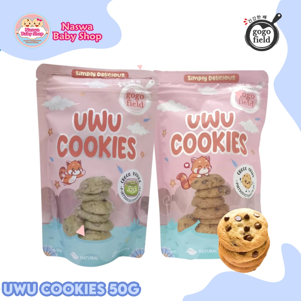 Jual Gogofield Uwu Cookies Cemilan Anak 50g | Shopee Indonesia
