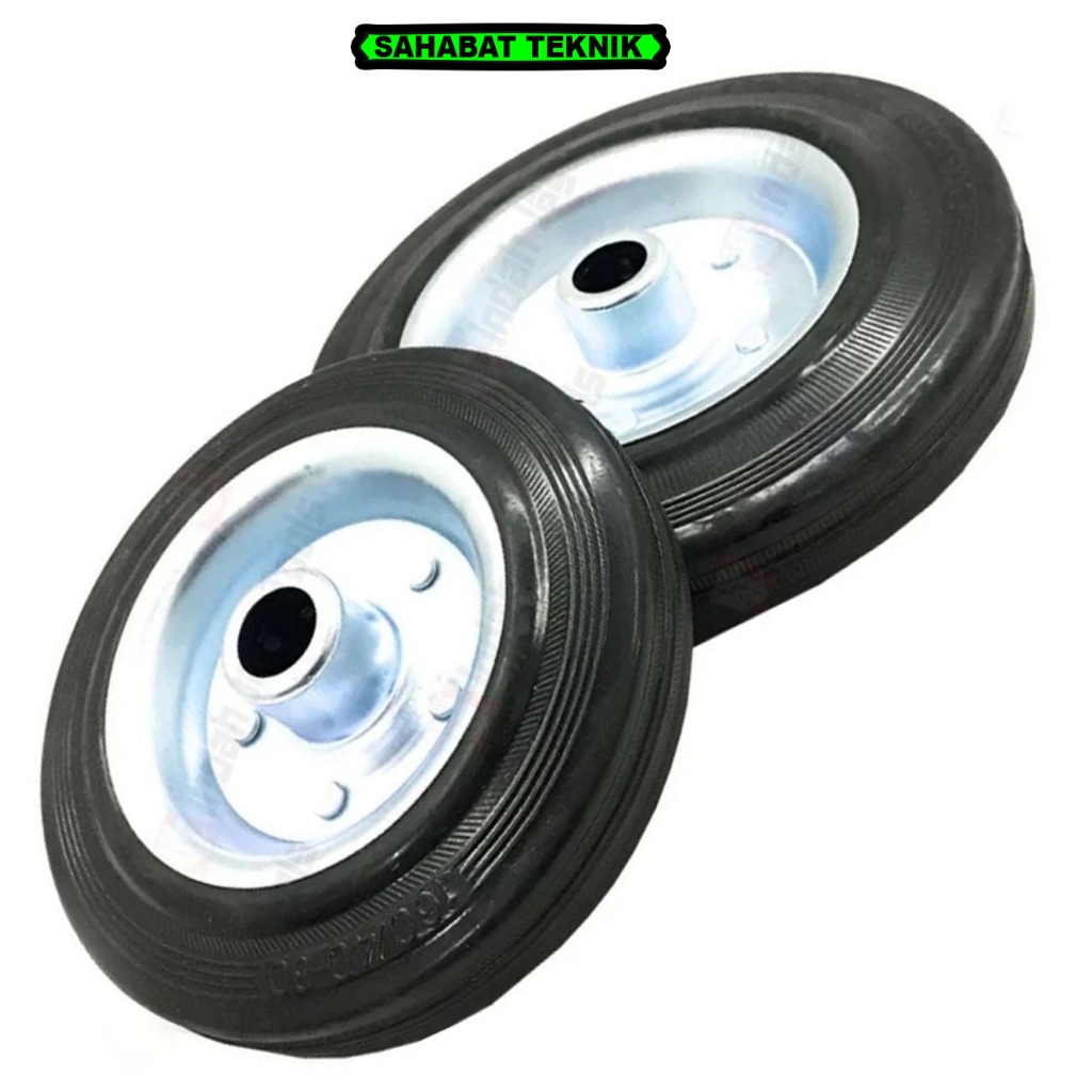 Jual RODA KARET ROLY ONLY 8 Inch / Roda Caster Roda Karet Roda Etalase ...