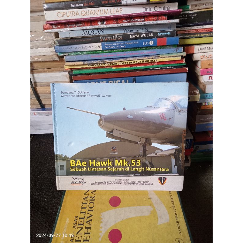Jual ORI BUKU BAE HAWK MK.53 SEBUAH LINTASAN SEJARAH DI LANGIT ...