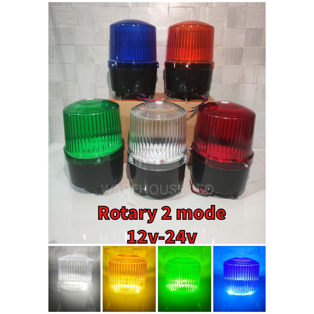 Jual LAMPU EMERGENCY ROTARY LED 2 MODE BLITZ FLASH 12V-24V | Shopee ...