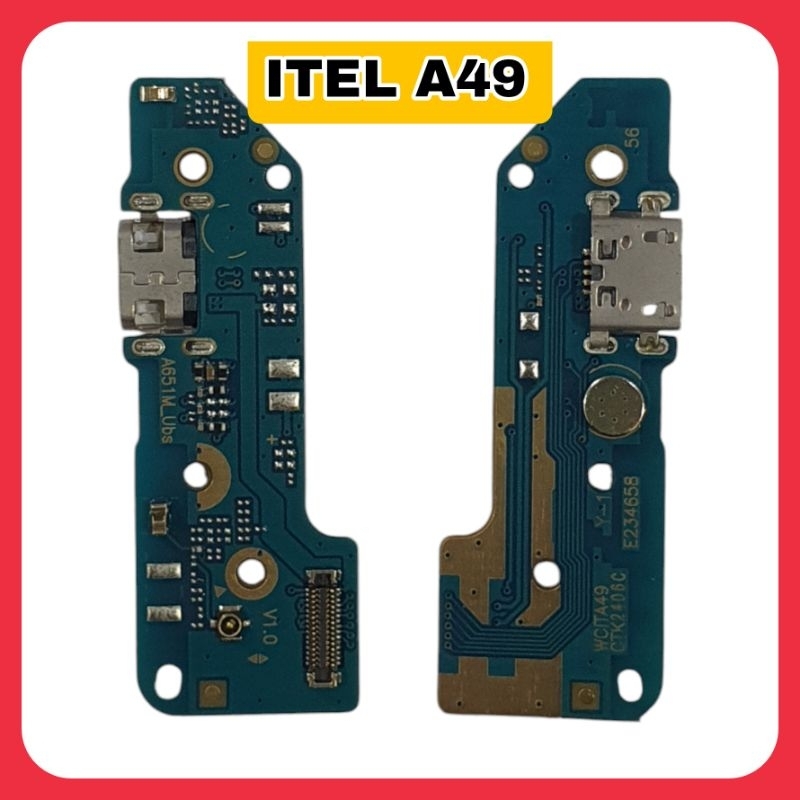 Jual pcb cas boardcas charge itel A49 | Shopee Indonesia