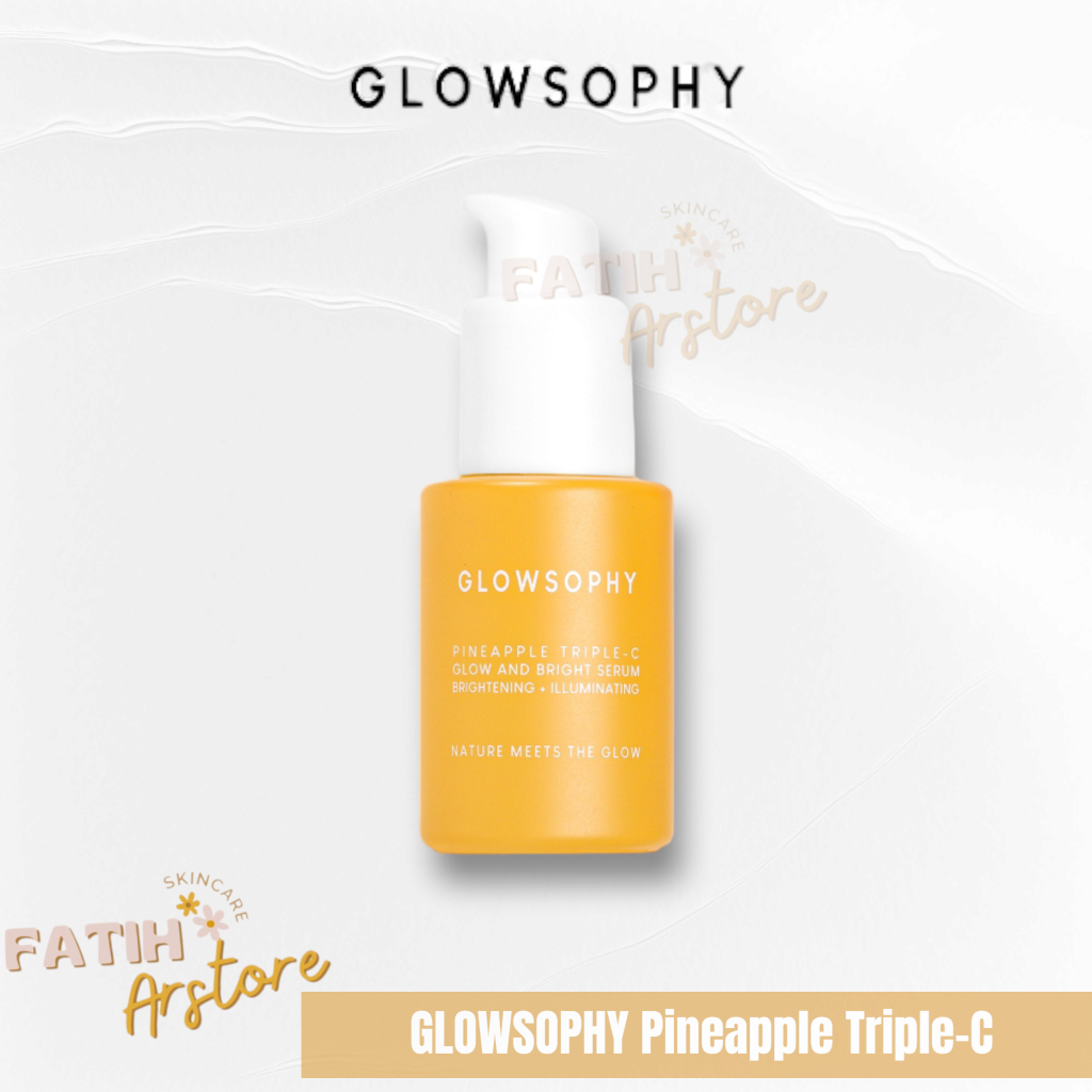 Jual GLOWSOPHY Pineapple Triple-C Glow and Bright Serum 30ml - Serum ...